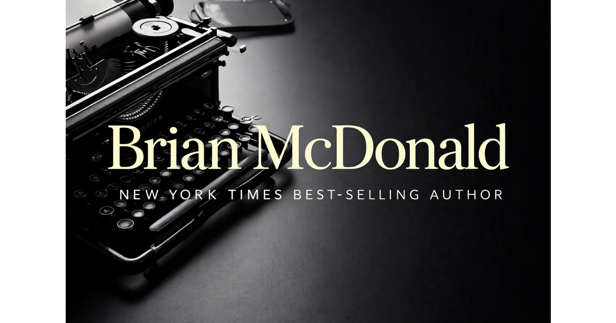 Brian McDonald – Author and ghostwriter Brian McDonald's professional ...